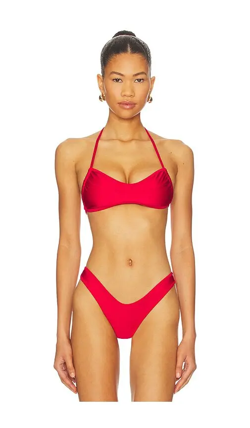 FAE Maya Bikini Top - Hibiscus