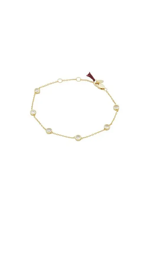 Shashi Emily Diamond Bracelet - Gold