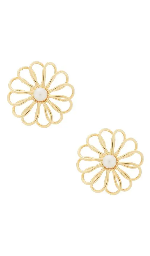 Brinker & Eliza Della Earrings - Gold