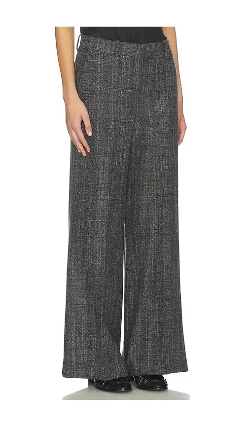 Theory Mid-rise Tweed Trousers