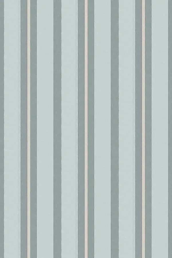 MITCHELL BLACK Miami Stripe Mini Geometric Wallpaper - Blue