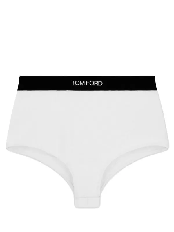 TOM FORD Briefs With Logo - White