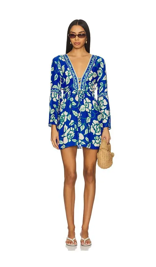 MAAJI Agnes Mini Dress - Blue