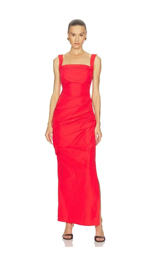 Paris Georgia Raf Dress - Red