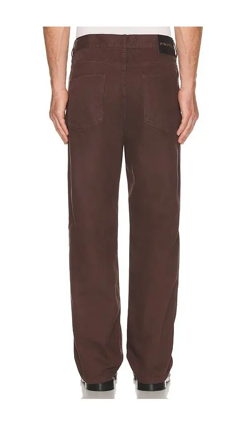 PALMES Coarse Trousers - Brown