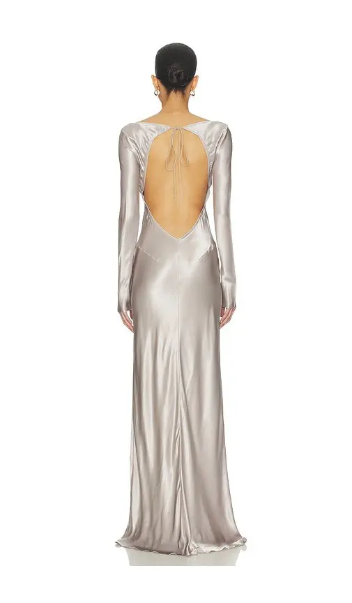Anna October Margit Maxi Dress - Grey