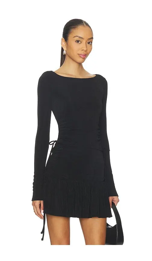 Majorelle Long Sleeve Ruched Top