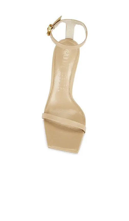 Cult Gaia Sienna Embellished Heel Sandal - Beige