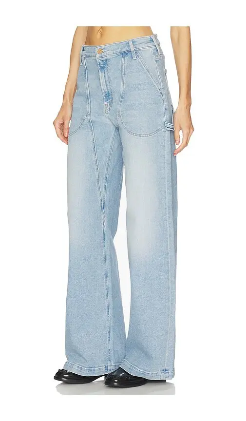 MOTHER The Chisel Sneak Jeans - Blue