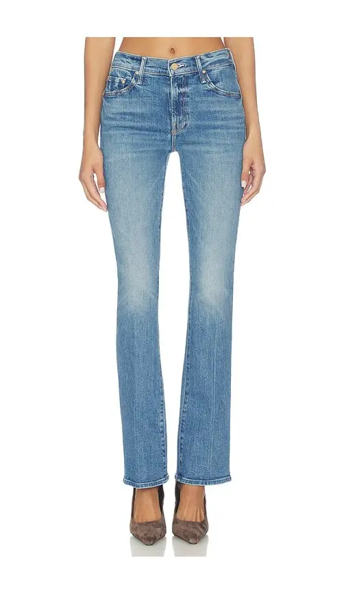 MOTHER The Outsider Sneak Jeans - Blue