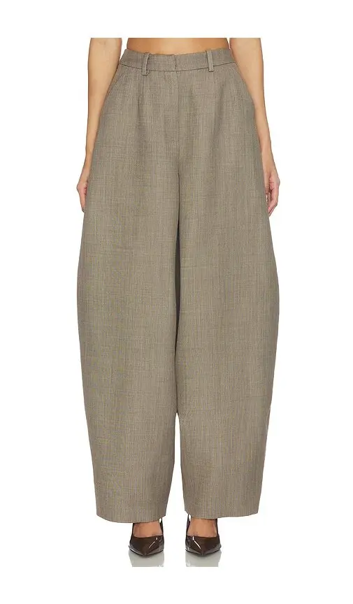 Magda Butrym Pleated Wide Leg Pants