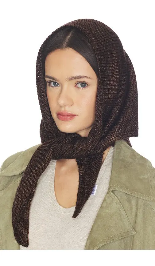 LOEFFLER RANDALL Monty Bandana - Brown