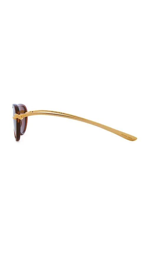 Bottega Veneta Aviator Sunglasses - Brown