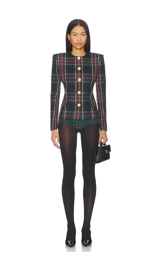 Retrofete Rora Jacket In Plaid