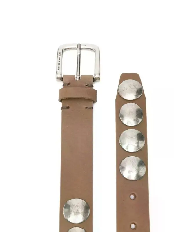 GOLDEN GOOSE Stud-embellished Belt