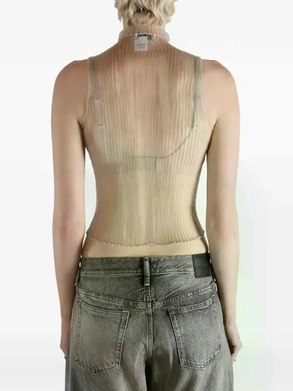 AISLING CAMPS Modern Mist Turtleneck Top
