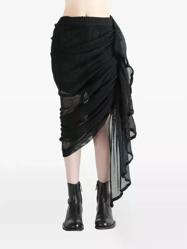 AISLING CAMPS Draped Asymmetric Skirt