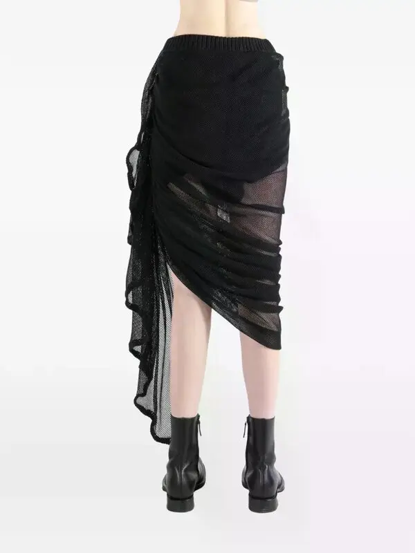 AISLING CAMPS Draped Asymmetric Skirt