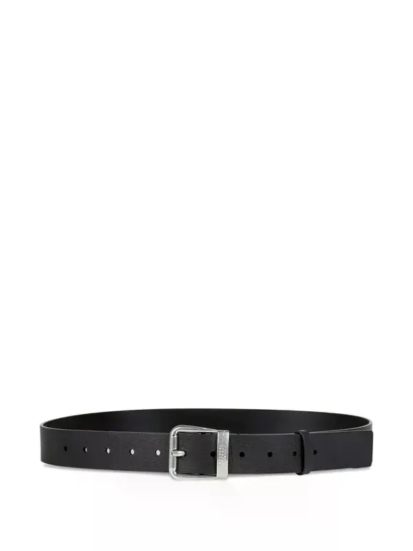 MAISON MARGIELA Perforated Buckle Belt - Black