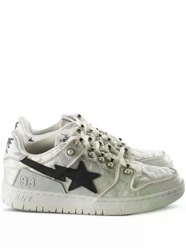 A BATHING APE Star Studded Sneakers