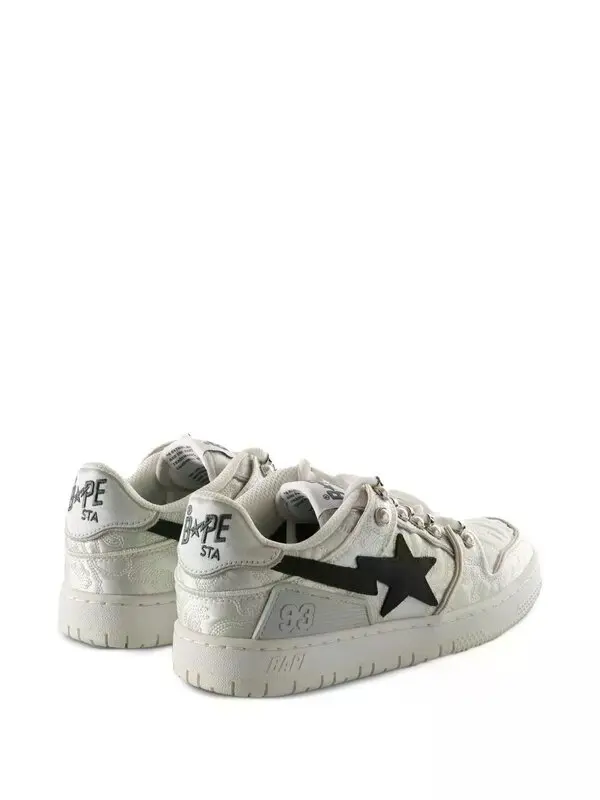 A BATHING APE Star Studded Sneakers