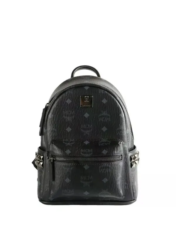Mcm Stark Studded Backpack