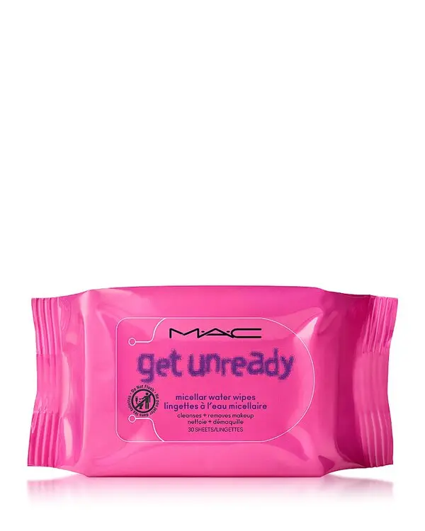 MAC COSMETICS Get Unready Micellar Water Wipes - No Color