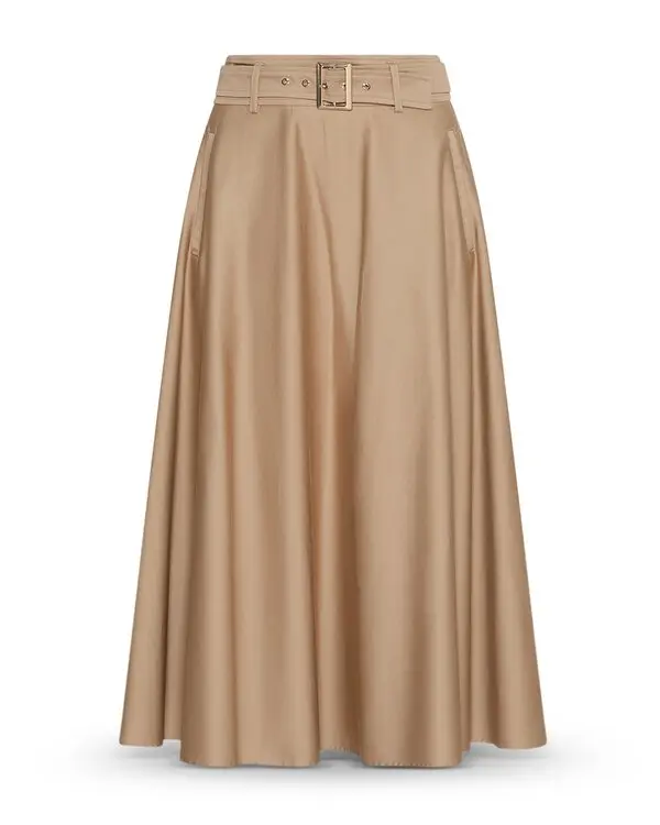 Marella Water Repellent Midi Skirt