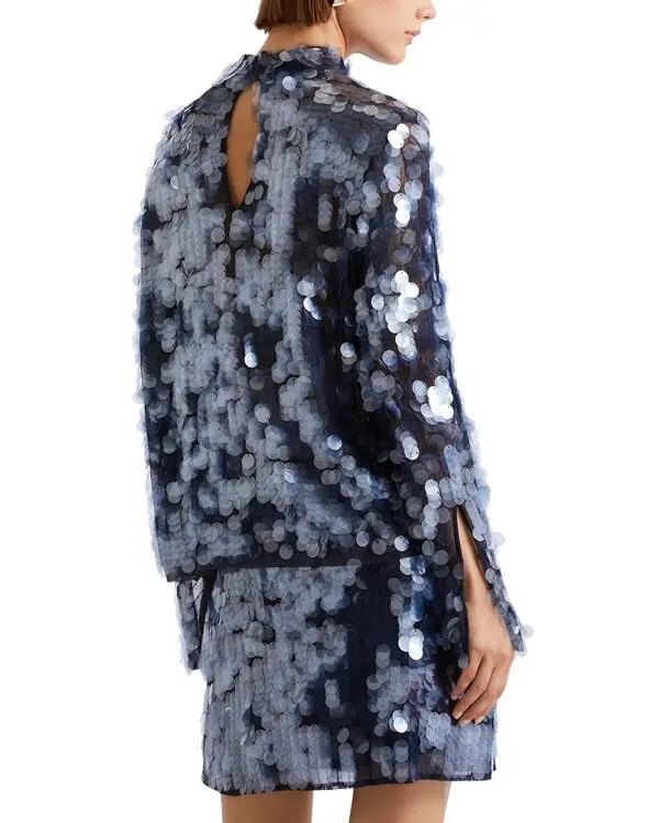 Marella Sequinned Tulle Top