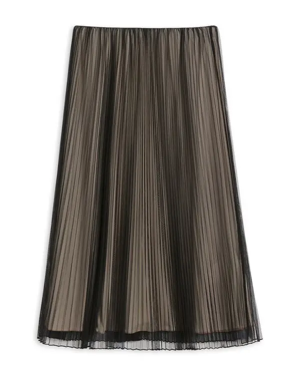 Max Mara Pleated Midi Skirt