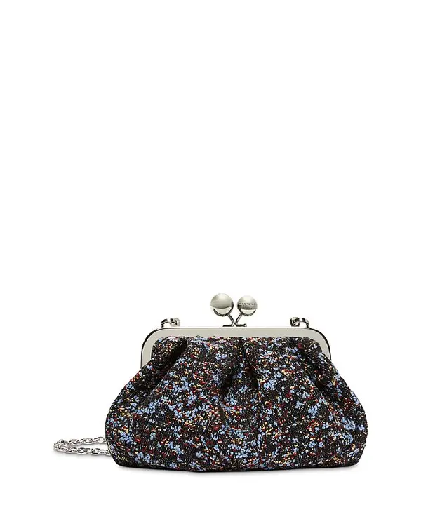 Max Mara Pasticcino Boucle Wool Blend Bag