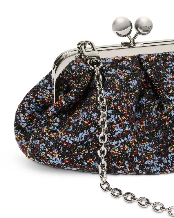Max Mara Pasticcino Boucle Wool Blend Bag