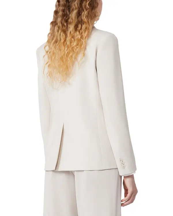 Max Mara Lamine Wool Blazer - Sand