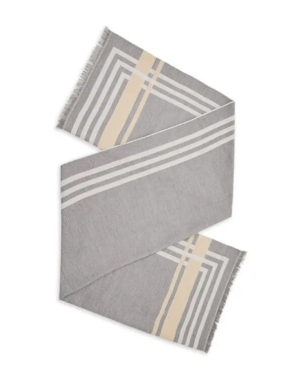 REISS Camila Border Detail Scarf