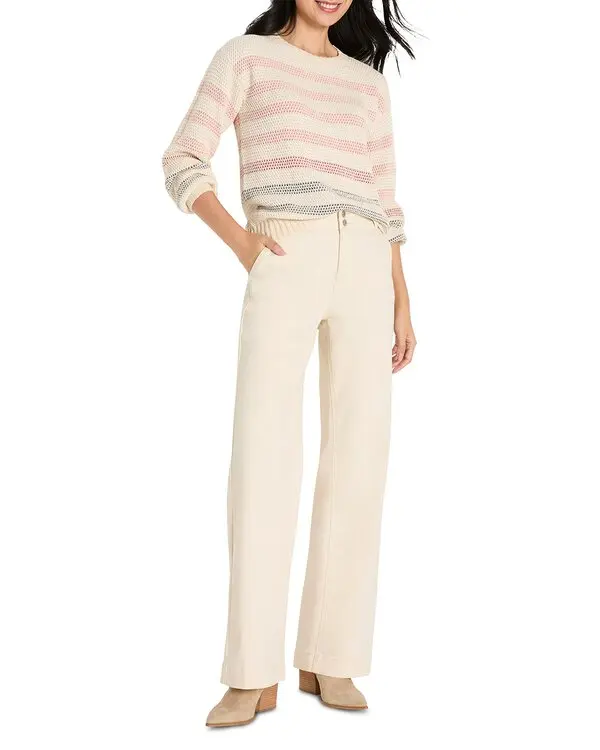 NIC+ZOE Striped Knit Sweater