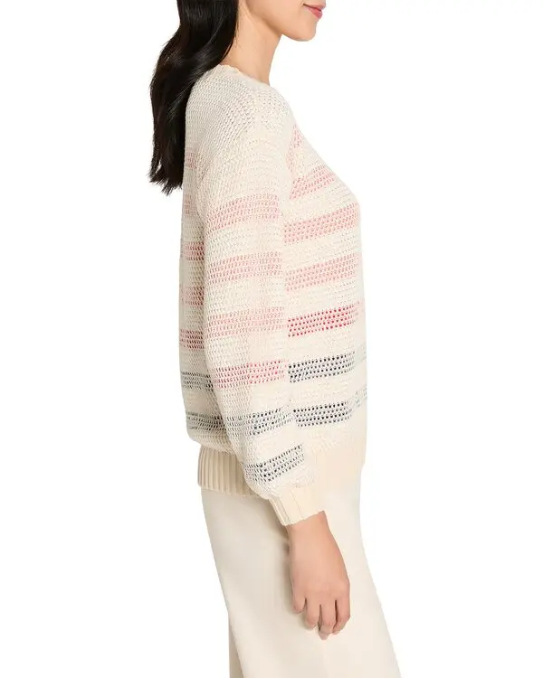 NIC+ZOE Striped Knit Sweater
