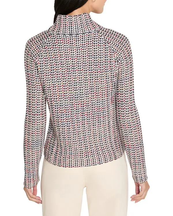 NIC+ZOE Tuck Stitch Color Wheel Jacket