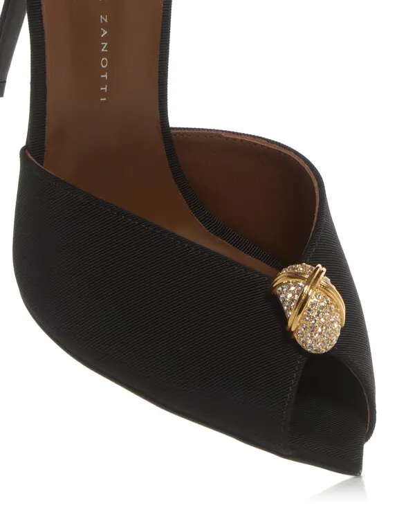 GIUSEPPE ZANOTTI Embellished Open Toe Sandals