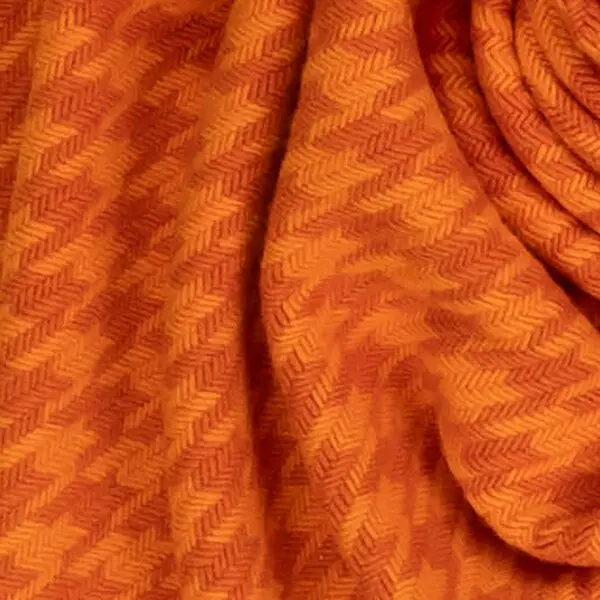 PRINCE OF SCOTS Houndstooth Naturally Weighted Wool Throw