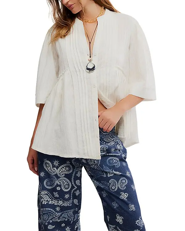 Free People Willow Button-down Shirt