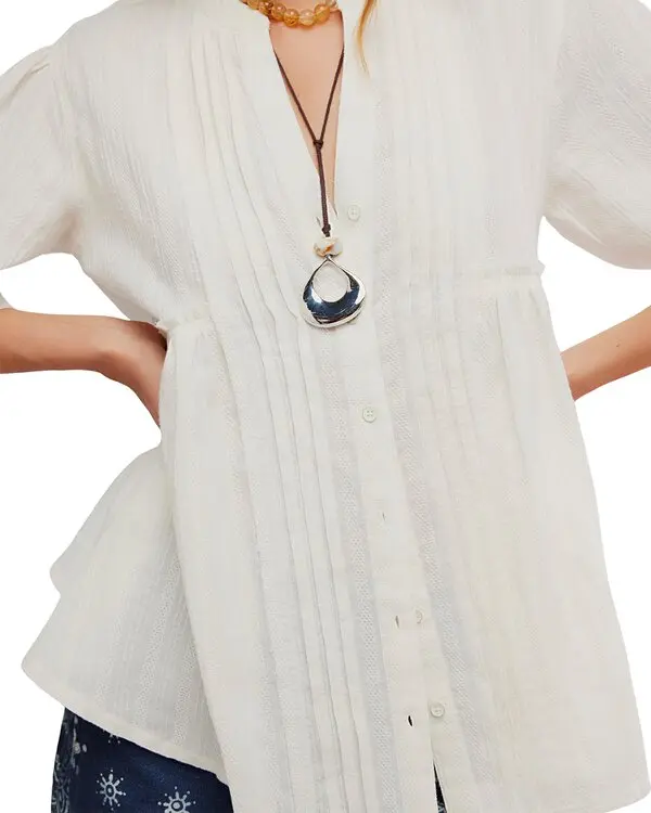 Free People Willow Button-down Shirt