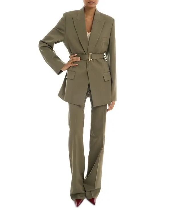 Victoria Beckham Belted Tailor Jacket