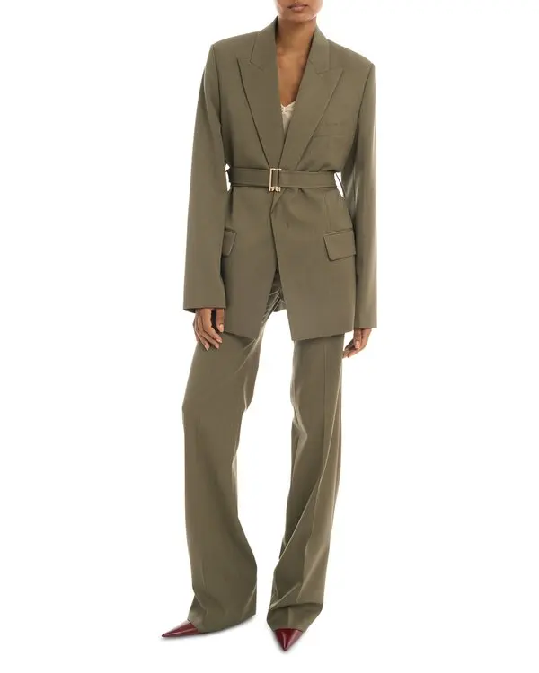 Victoria Beckham Belted Tailor Jacket