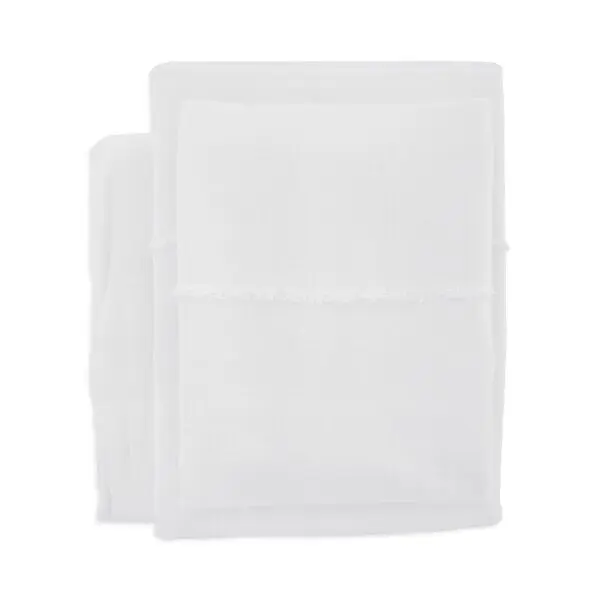 POM POM AT HOME Remi Linen Blend Frayed Sheet Set, King - White