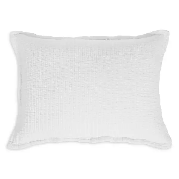 POM POM AT HOME Chatham Matelasse Standard Sham, 20 X 27 - White