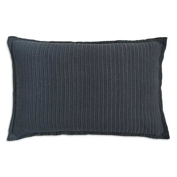 POM POM AT HOME Chatham Matelasse King Sham, 20 X 36 - Navy
