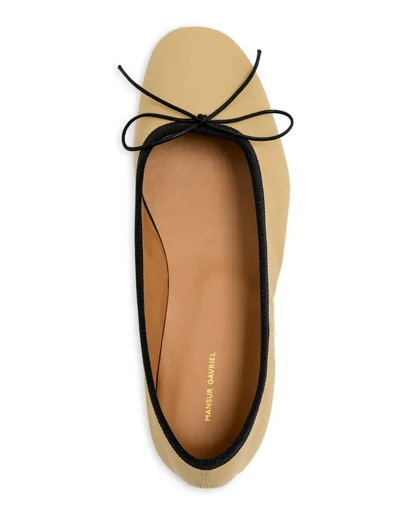 MANSUR GAVRIEL Dance Ballerina Flats - Khaki