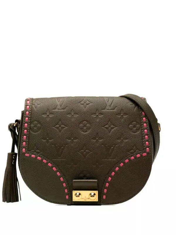 LOUIS VUITTON 2017 Monogram Empreinte Junot Crossbody Bag - Brown