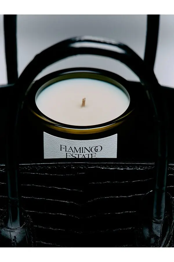 FLAMINGO ESTATE Leather Appointment 8oz Candle