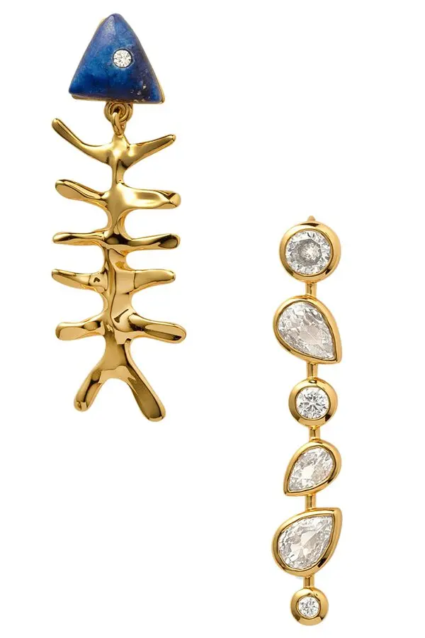 Éliou Pescado Earrings - Gold Plated